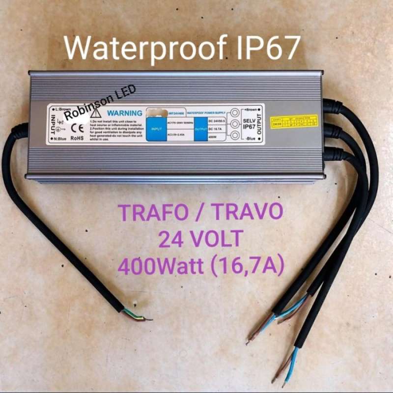 Promo Travo Led Outdoor 24v 400w Led Driver Waterproof 24 V 400 Watt ...