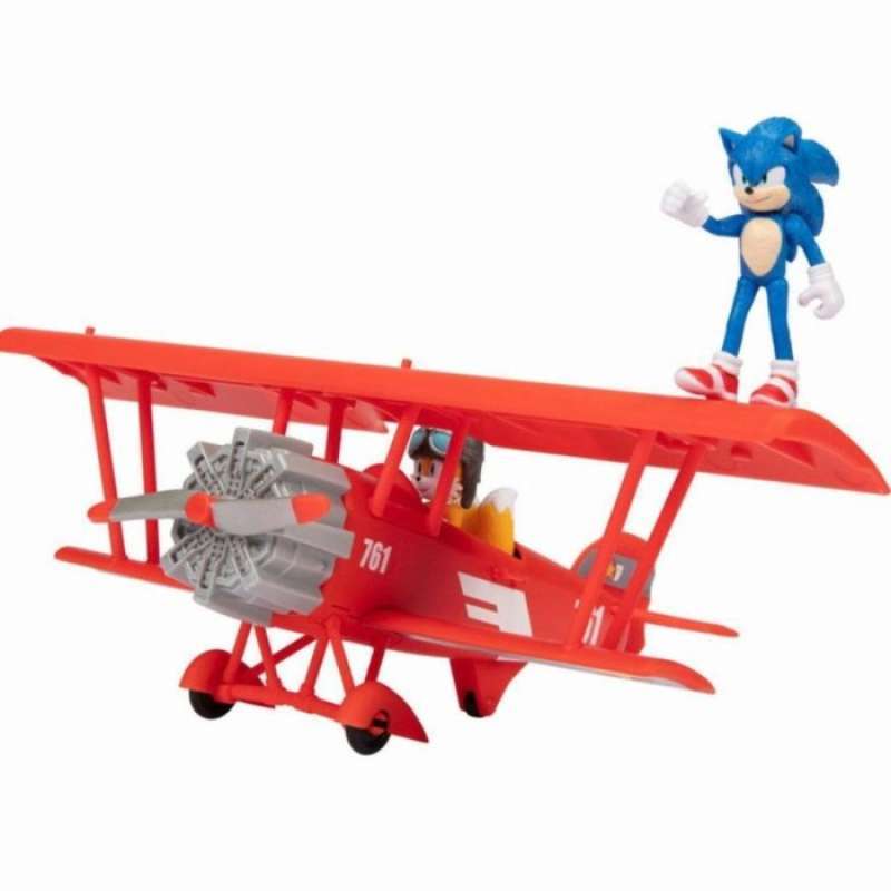 Jual Sonic The Hedgehog Movie 2 The Tornado Airplane With Sonic & Tails ...