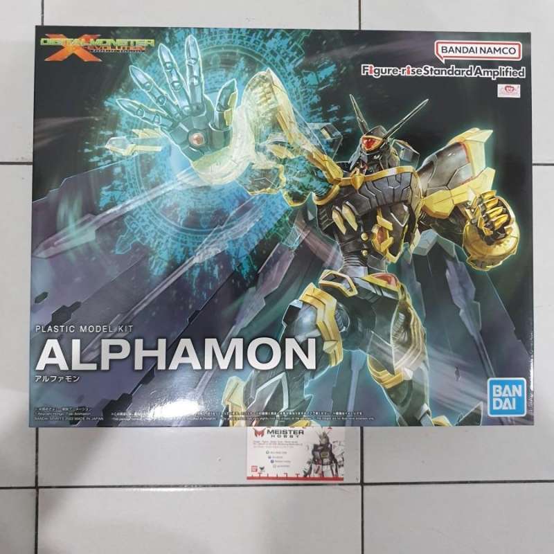Jual BANDAI Figure Rise Standard Amplified Alphamon di Seller Meister Hobby Garage - Perintis ...
