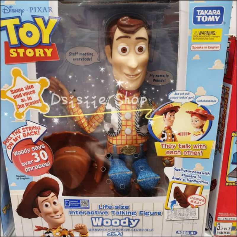 Promo Mainan anak Original takara tomy toys story 4 Woody disney pixar ...