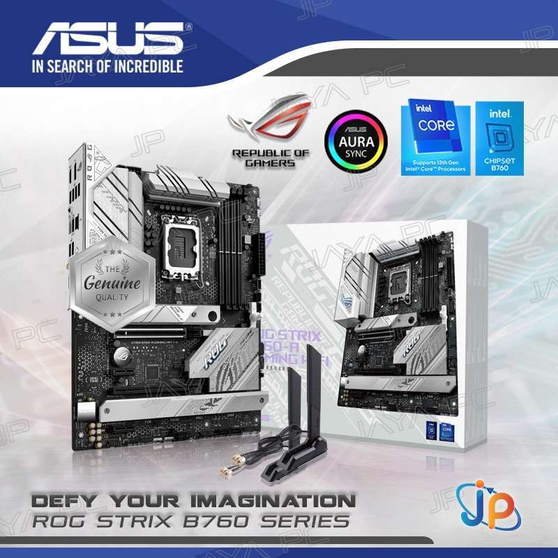 Jual Motherboard Asus Rog Strix B760-a Gaming Wifi (lga1700, B760, Ddr5 ...