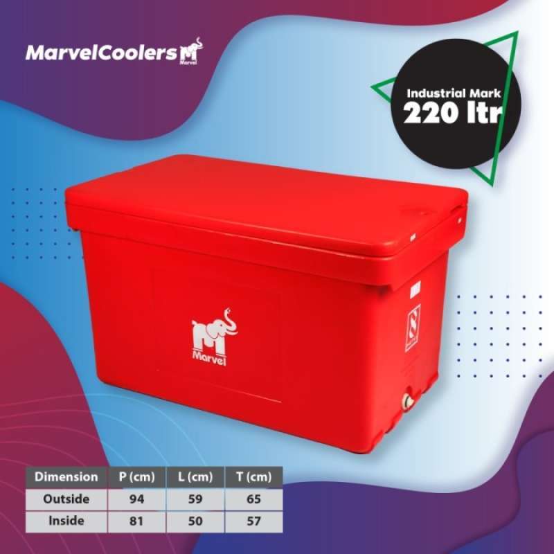 Jual Cooler Box 300 Besar Cool Box Coolbox Ice Es Pendingin 350 L Liter ...