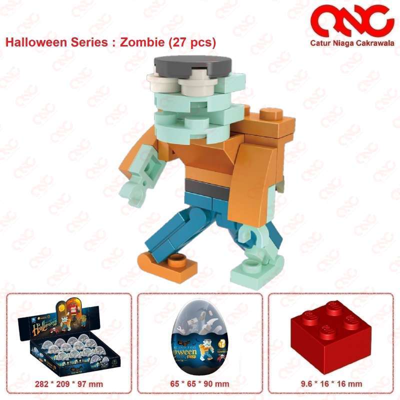 Jual Cnc Brick & Block - Halloween Series , Lego Compatible ( Gacha ...