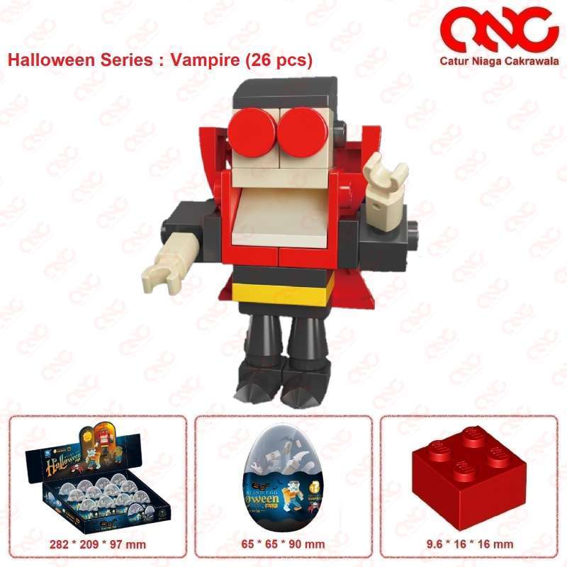 Promo CNC Brick & Block - Halloween Series , LEGO Compatible ( Gacha ...