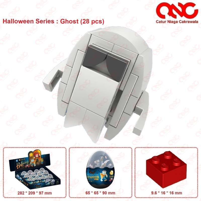 Promo CNC Brick & Block - Halloween Series , LEGO Compatible ( Gacha ...