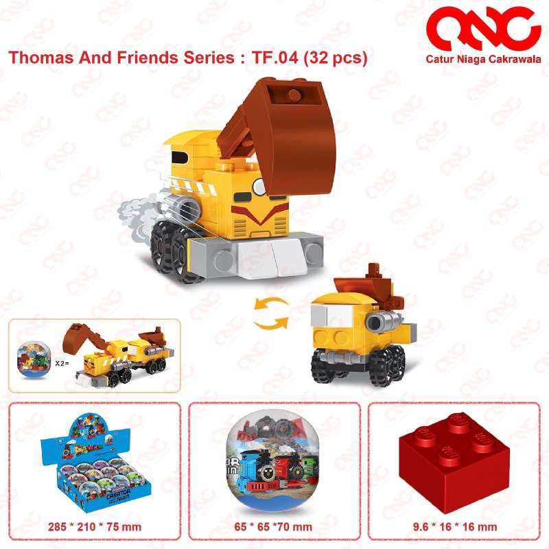 Jual Cnc Brick Thomas Train Lego Compatible ( Gacha / Gashapon ...