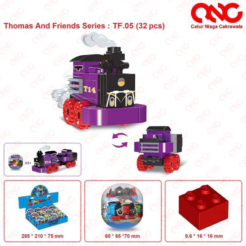 Promo CNC Brick & Block - Thomas and Friends Series , LEGO Compatible ...