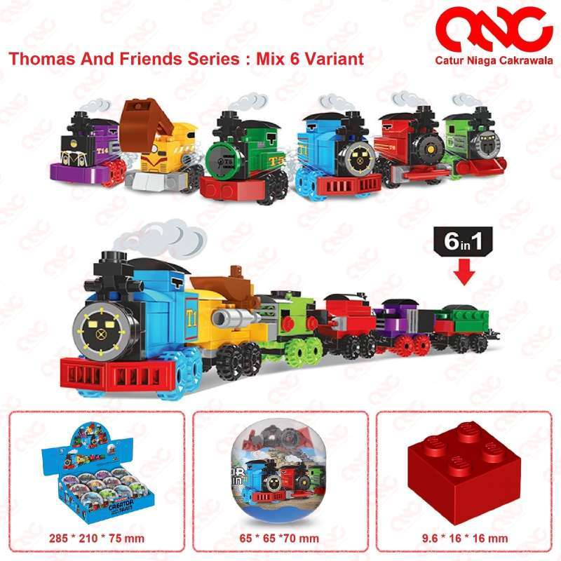 Promo CNC Brick & Block - Thomas and Friends Series , LEGO Compatible ...