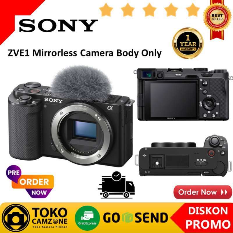 Promo Sony Zv E1 Sony Zve1 Mirrorless Camera Body Only Diskon 1 Di