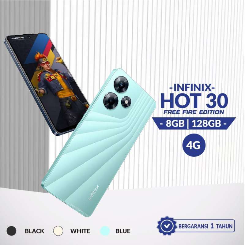 Jual Infinix Hot 30 8/128 GB RAM 8 ROM 128 8GB 128GB Android - Green di Seller Gallery Gadget ...