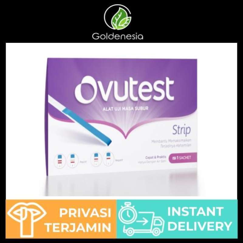 Promo Test Pack Ovutest Strip Alat Uji Kesuburan Diskon 12% di Seller ...