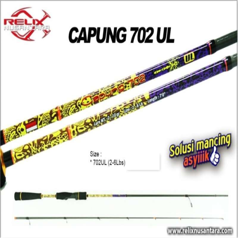 Promo Joran Relix Nusantara Capung Gen 2 Ring Sea Guide Diskon 17% di ...