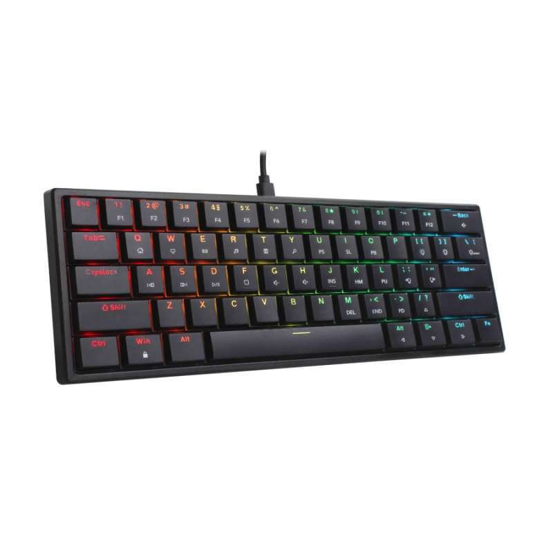 Promo Digital Alliance Meca 6 RGB Low Profile 60% Mechanical Gaming ...