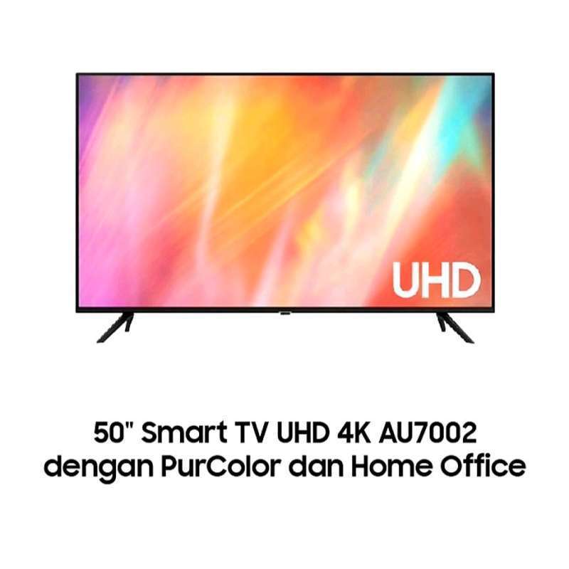Jual Samsung 50au7002 Led Tv 50 Inch Smart Digital 4k Uhd Tv ...