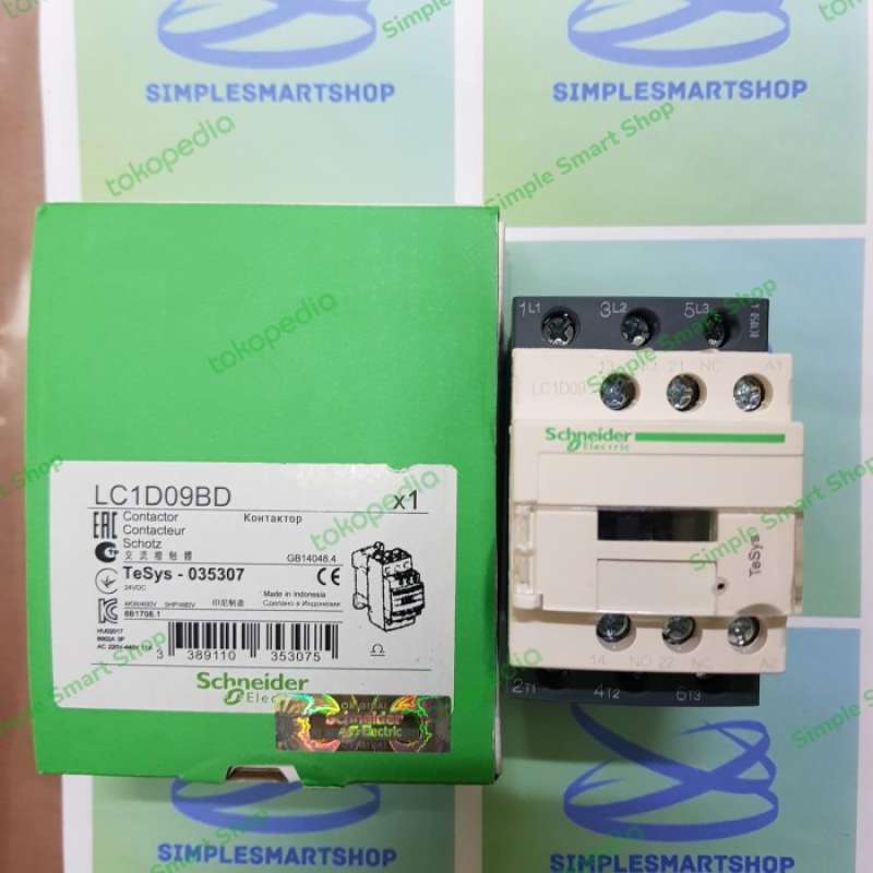 Promo Schneider LC1D09BD 24V DC Diskon 23% di Seller Hubner Store ...
