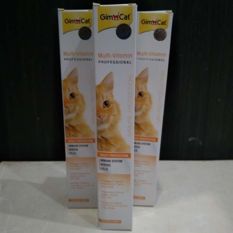 Promo GIM CAT Vitamin ( multi-vitamin paste )100g Diskon 23% di Seller ...