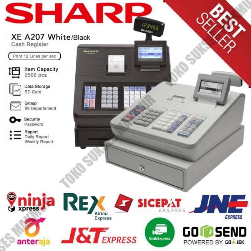 Promo Mesin Kasir Sharp Xe A -207 Diskon 3% di Seller Thuestore - Kapuk ...
