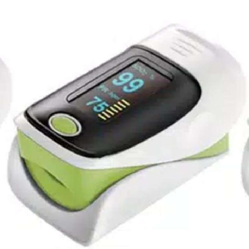 Jual Pulse oximetri Hemat Green / pulse oximetry Green/ spo2 oximeter ...
