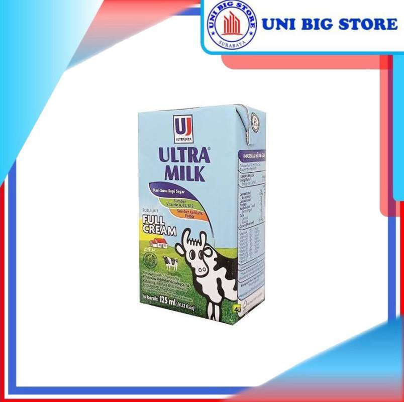 Jual Ultra Susu Uht Milk Full Cream 125 Ml Di Seller Uni Big Store - Kalisari-2, Kota Surabaya ...