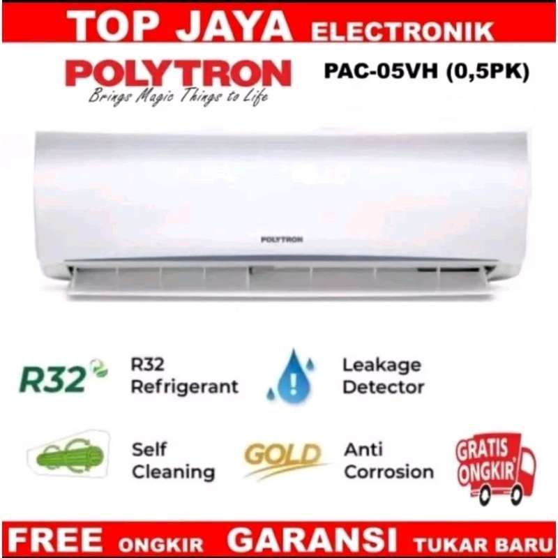 Jual Ac Polytron 1/2 Pk Baru Bergaransi Resmi Di Seller Top-jaya ...