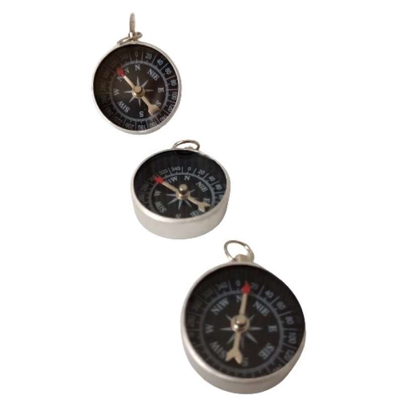 Jual Kompas Kecil Silver Dan Plastik Hitam Medium Compas Petunjuk Arah ...