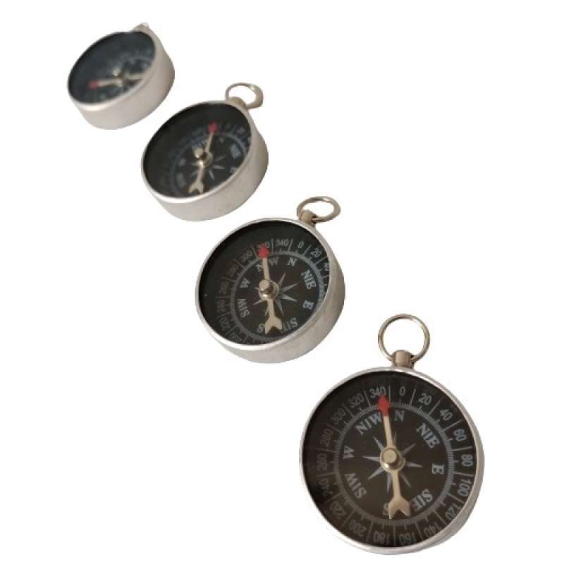 Jual Kompas Kecil Silver Dan Plastik Hitam Medium Compas Petunjuk Arah ...