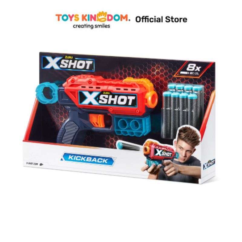 Jual Xshot Blaster Excel Red Kickback 36184n di Seller Toys Kingdom ...