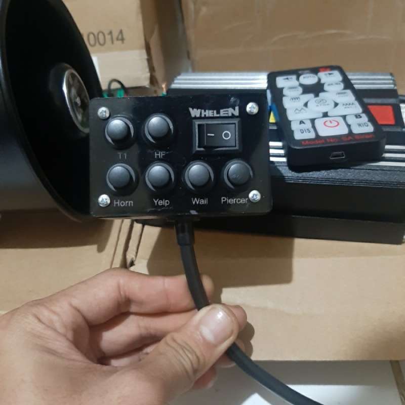 Jual Paket Sirine Ic Whelen Alpha Dan Speaker Sts Taiwan Di Seller ...
