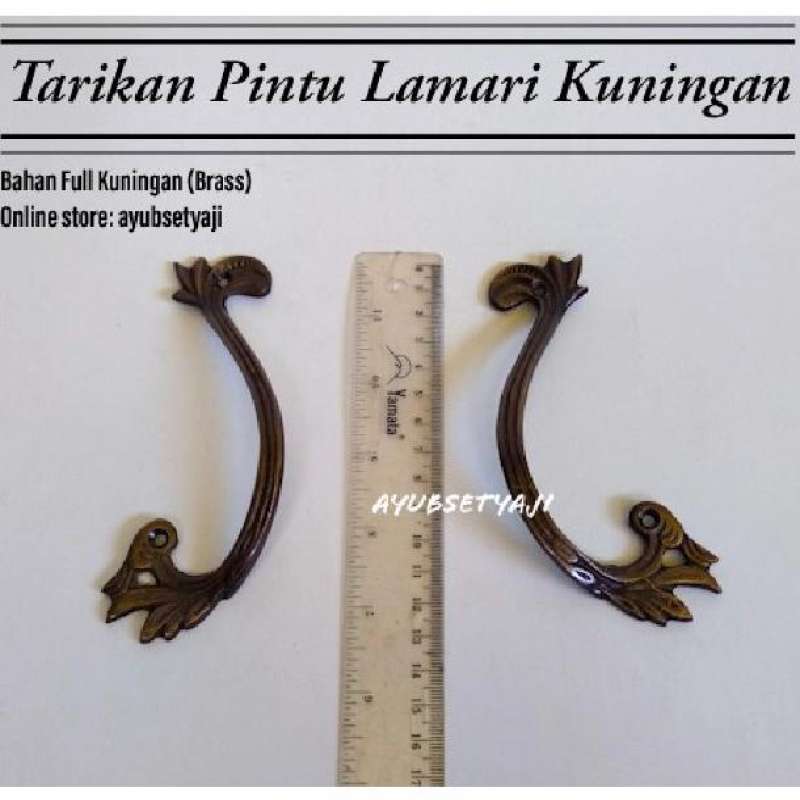 Jual Handle Laci Meja T25b Tarikan Pintu Lemari Kuningan Model T25 ...