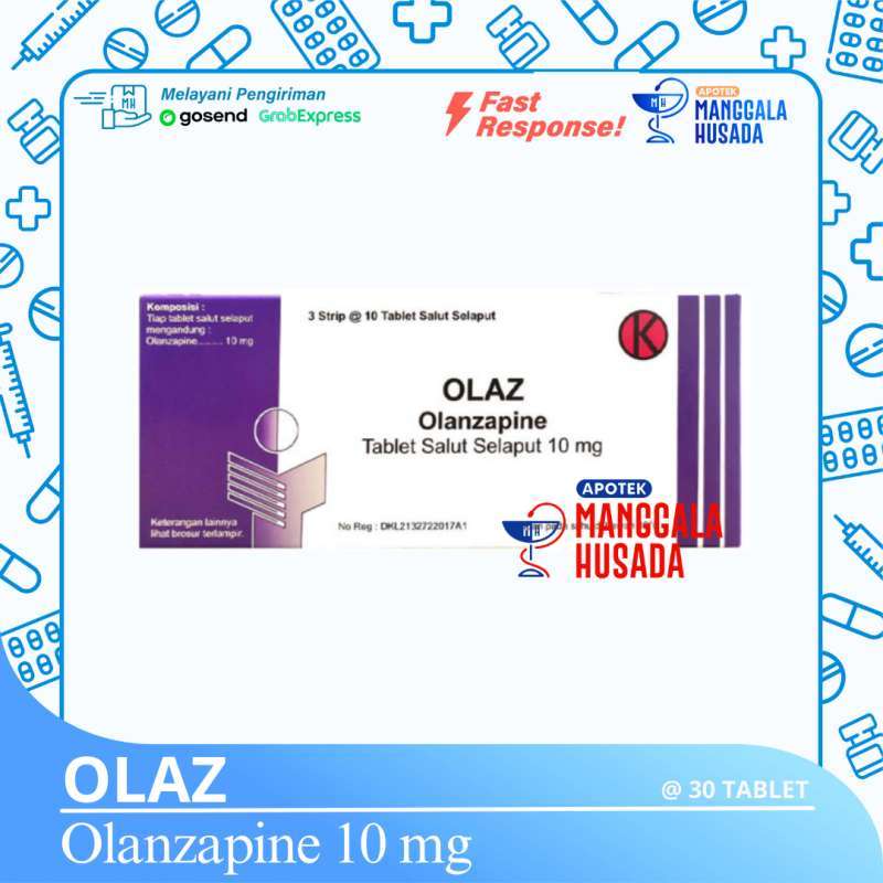 Jual Olaz Tab 10 Mg Per Box @ 30 Tablet Di Seller Apotek Manggala ...
