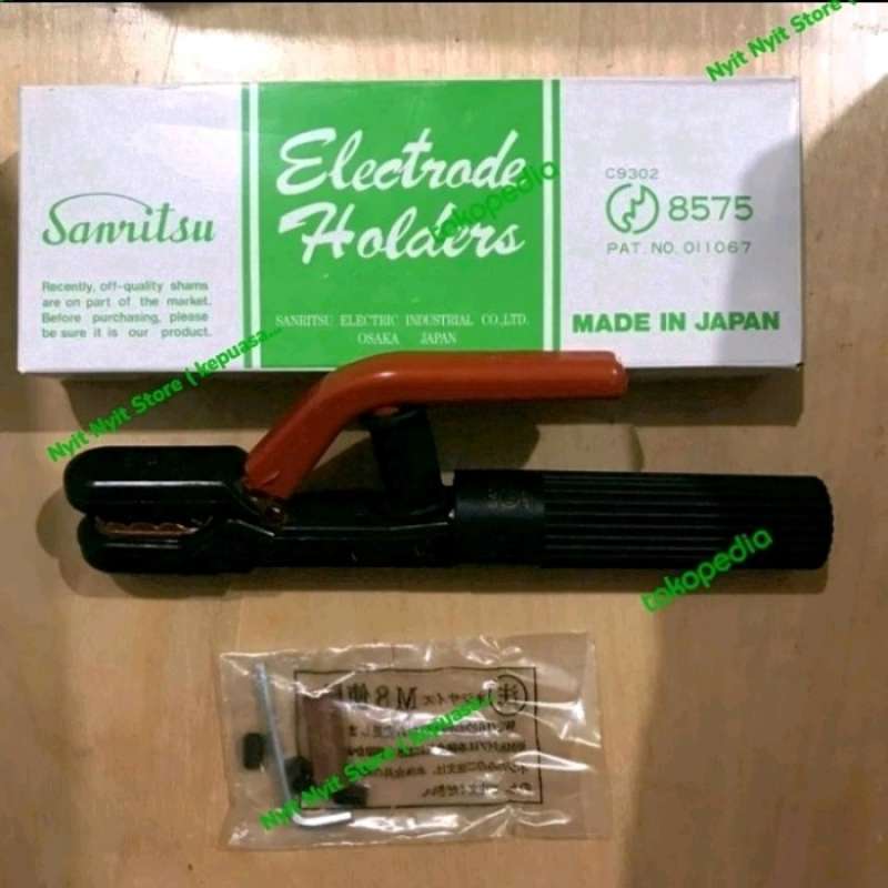 Jual stang las sanritsu 500a Made in Japan / tang las 500 ampere ...