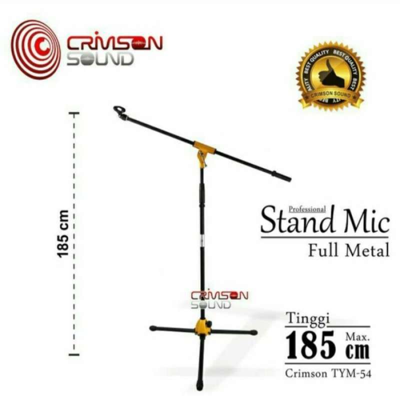 Promo STAND MIC FULL BESI TYM 54 STANDING MICROPHONE TYM54 LANTAI ...