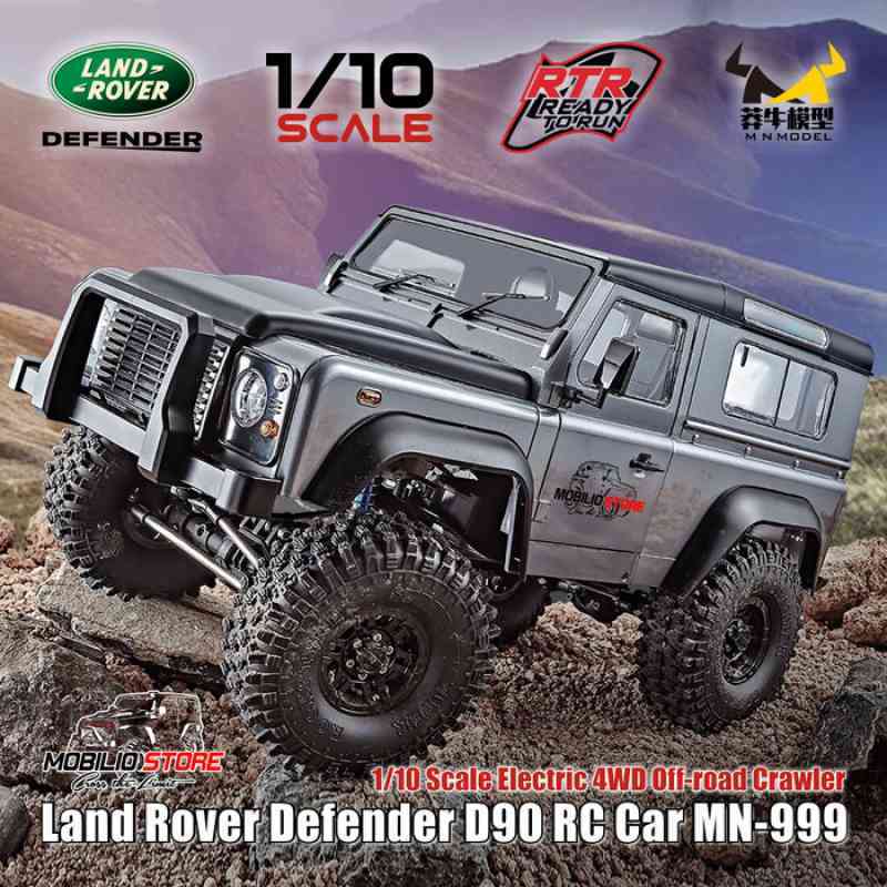 Promo Mn 999 Land Rover Defender Rc Car 1/10 Scale Off-Road Rock ...