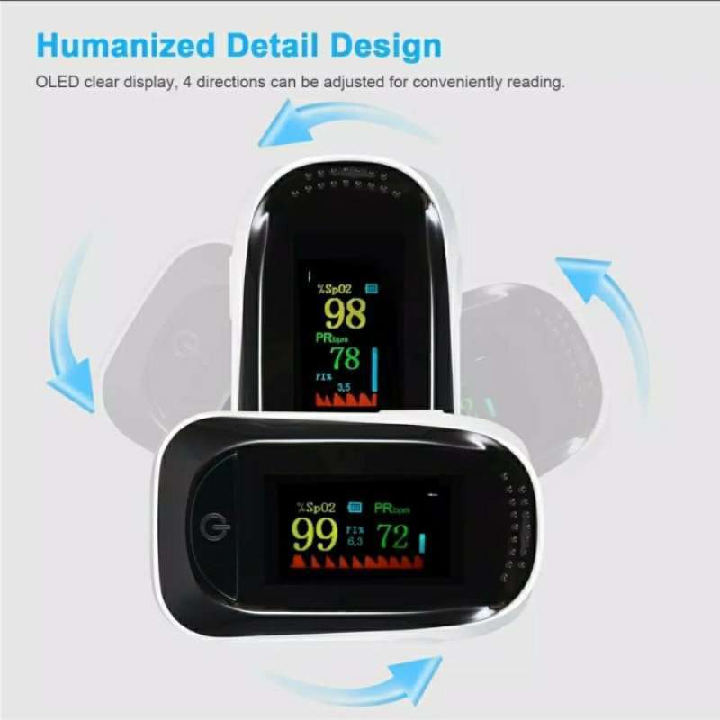 Jual Pulse Oximeter / Oxymeter / Oksimeter M Saturasi Oksigen Setara ...