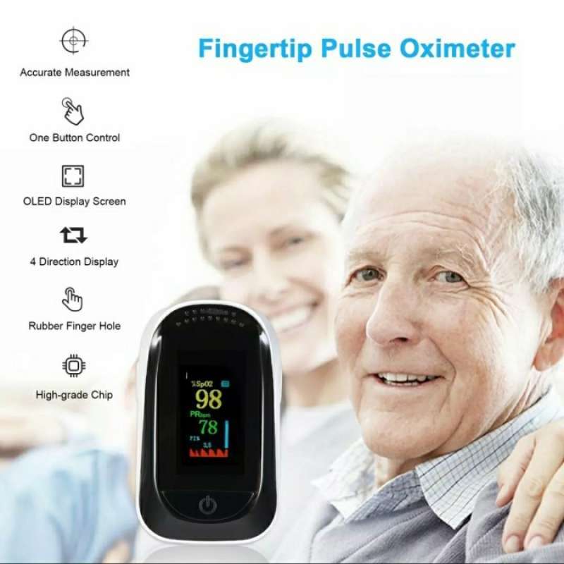 Jual Pulse Oximeter / Oxymeter / Oksimeter M Saturasi Oksigen Setara ...