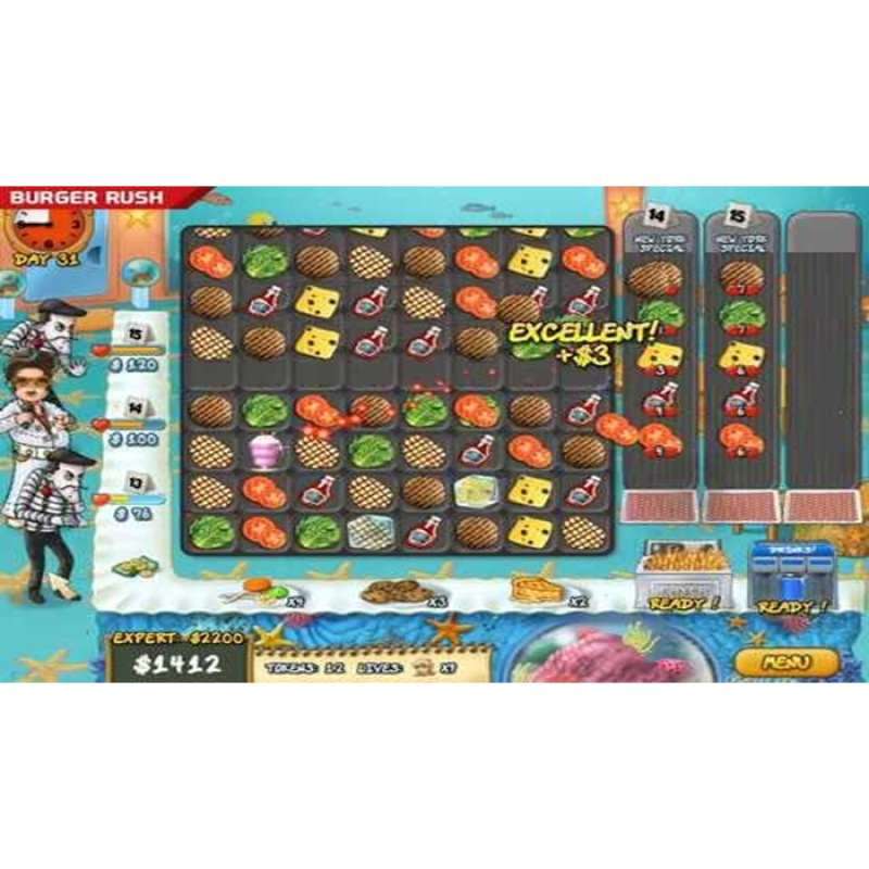 Promo Burger Rush & Restaurant Rush Game Untuk Komputer Pc Laptop ...