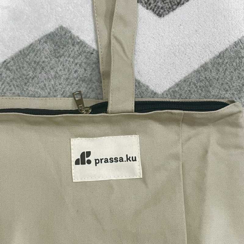 Jual Prassa.ku | Zipper Series! - Tas Tote | Totebag Canvas ...