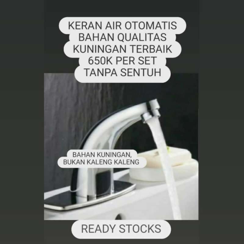 Jual Kran Sensor Otomatis Cuci Tangan / Keran Automatic Cencor Import ...