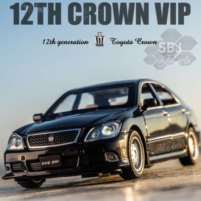 Promo Diecast Mobil Toyota Crown 12Th Generation Metal Series Skala 1: ...