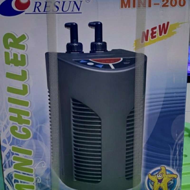 Promo Chiller Resun Mini 200 Pendingin Air Otomatis Aquarium Diskon 23% ...