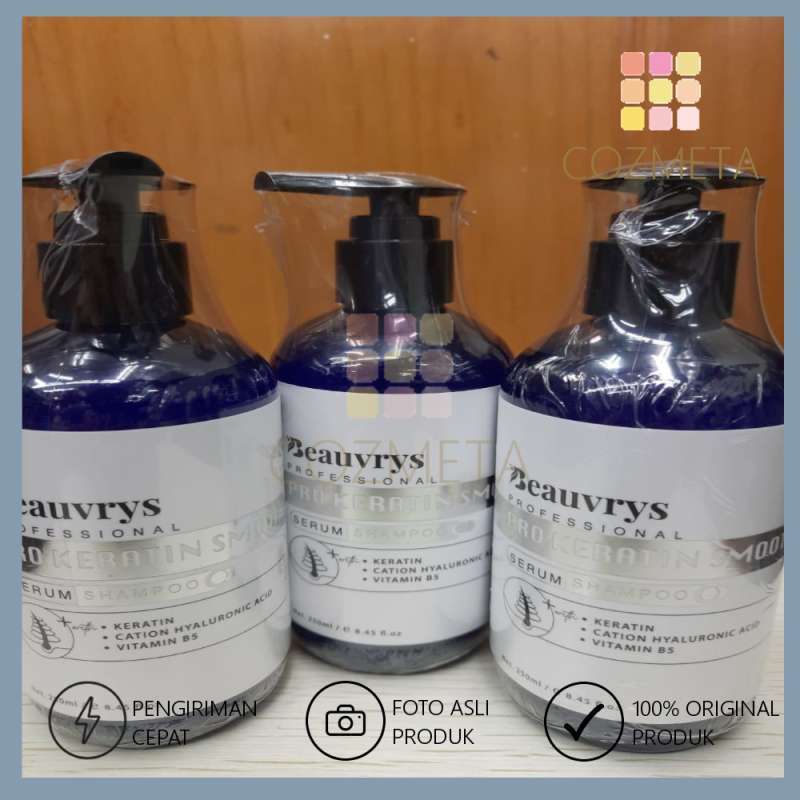Jual Beauvrys Professional Pro Keratin Shampoo Conditioner 250ml di ...