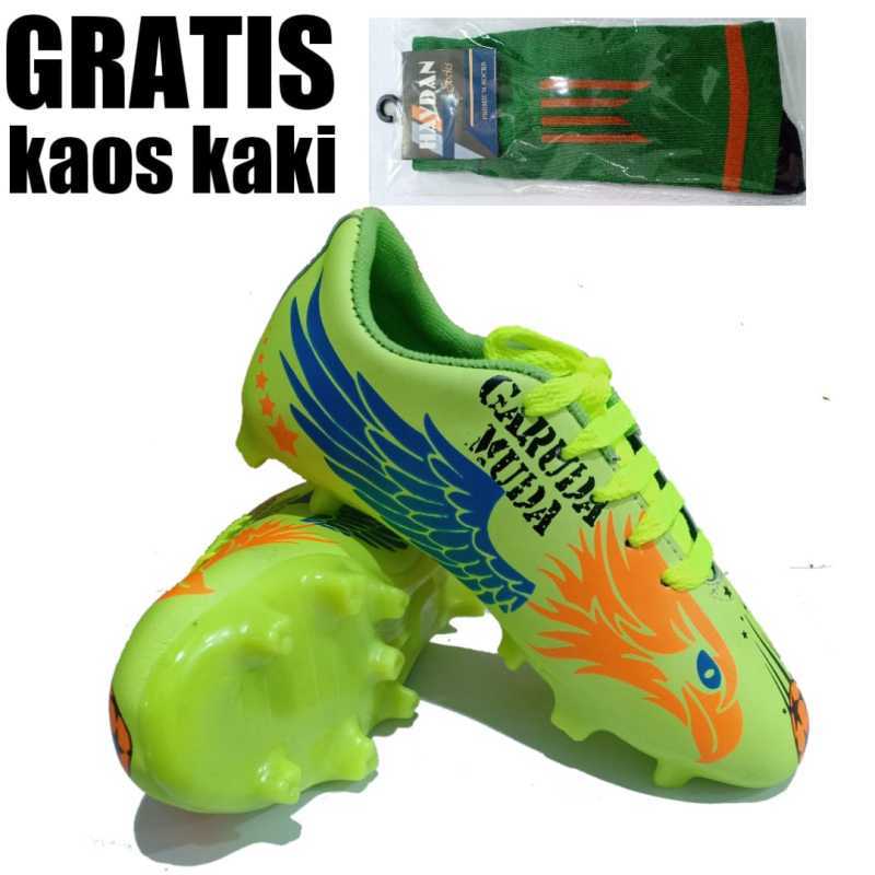 Jual Sepatu Bola Anak Laki Laki Gratis Koas Kaki Usia PAUD TK SD SMP 1 ...