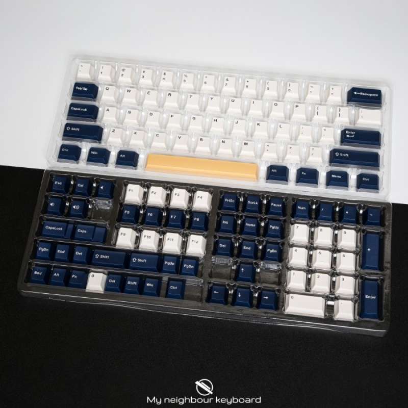 Promo Blue Ruby PBT Doubleshot Keycaps / Keycap Set Diskon 33% di ...