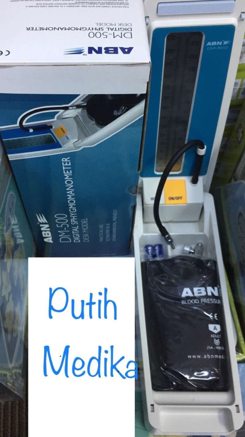 Jual Tensimeter Digital Dm500 Abn Sphygmomanometer (model Meja) Di ...