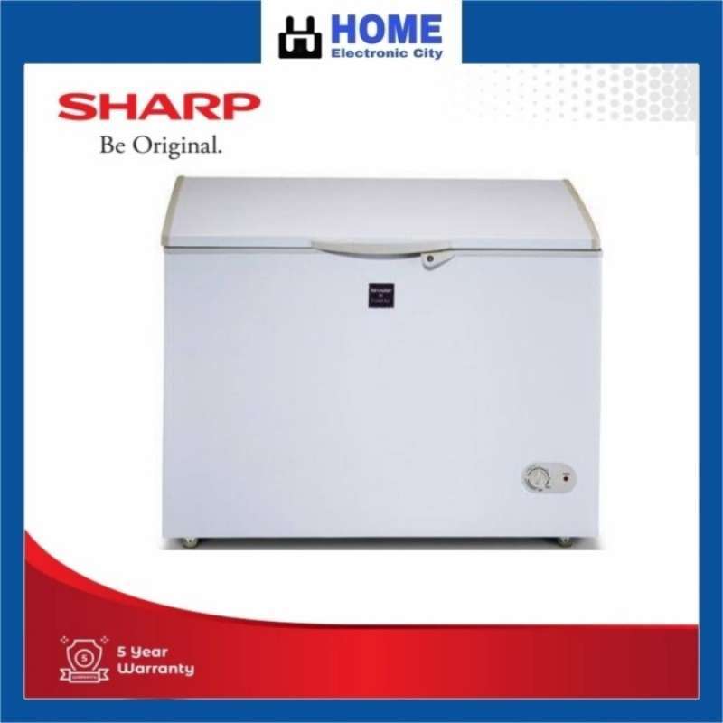 Promo Sharp Frv 300 Chest Freezer Box Frv300 Lemari Pembeku 300 Liter ...