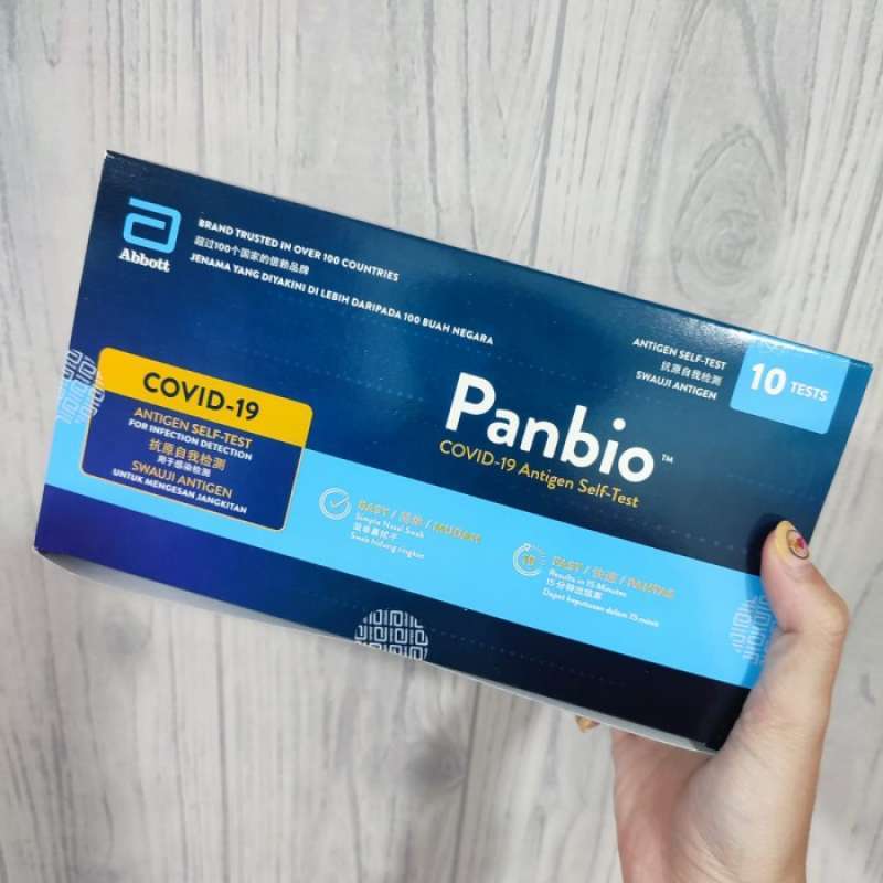 Promo Swab Test Abbott Panbio Nasal Antigen Singapore Kemenkes Original ... Promo Swab Test Abbott Panbio Nasal Antigen Singapore Kemenkes Original ...