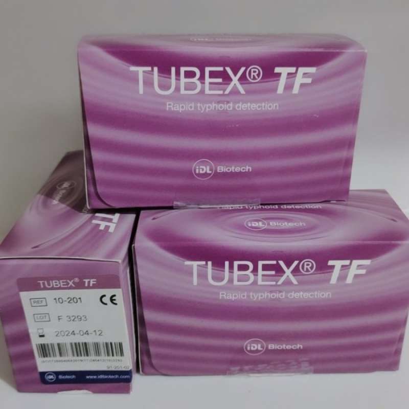 Promo Tubex TF 36 T Diagnostic Typhoid Fever Diskon 33% di Seller ...