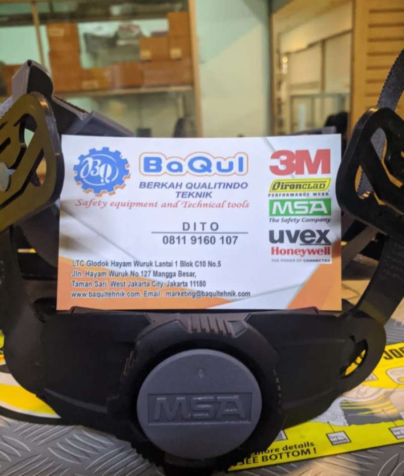 Promo MSA Safety Helmet Helm V-Gard Fasttrack Original Putih / white ...