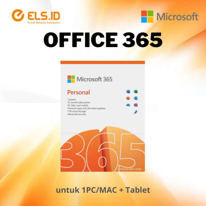 Jual Microsoft Office 365 Personal POSA di Seller ELS Computer Official ...