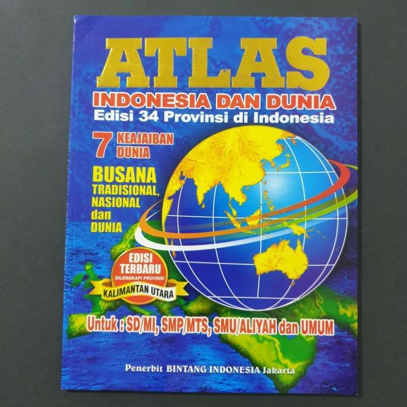 Jual ATLAS peta indonesia dan dunia di Seller Bulan Stationery - ruko ...